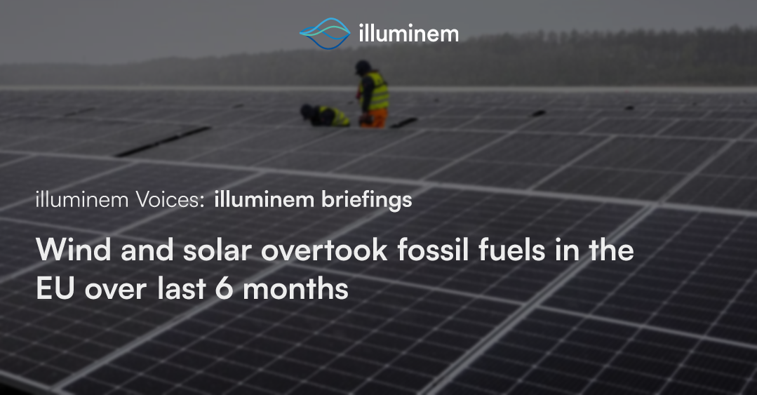 Wind And Solar Overtook Fossil Fuels In The Eu Over Last 6 Months
